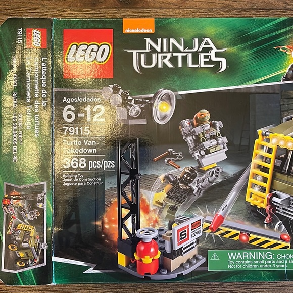 Lego | Toys | Lego Turtle Van Takedown 7915 | Poshmark